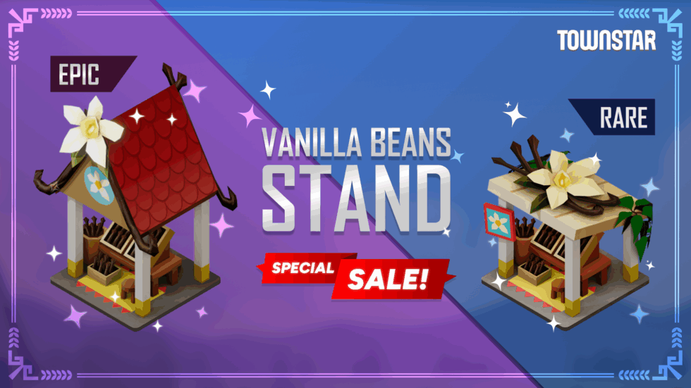 Don’t miss out on the TownStar Vanilla Bean Stand Sale on October 7th ...